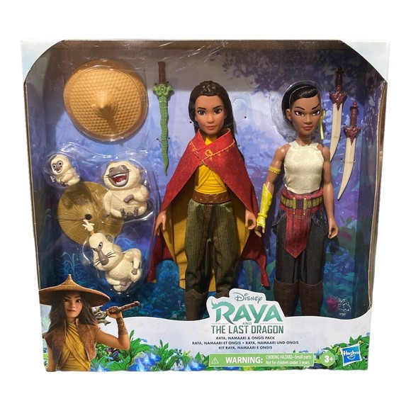 Hasbro | Toys | Hasbro Disney Raya And The Last Dragon Raya Namari And Ongis Action Figure Pack ...